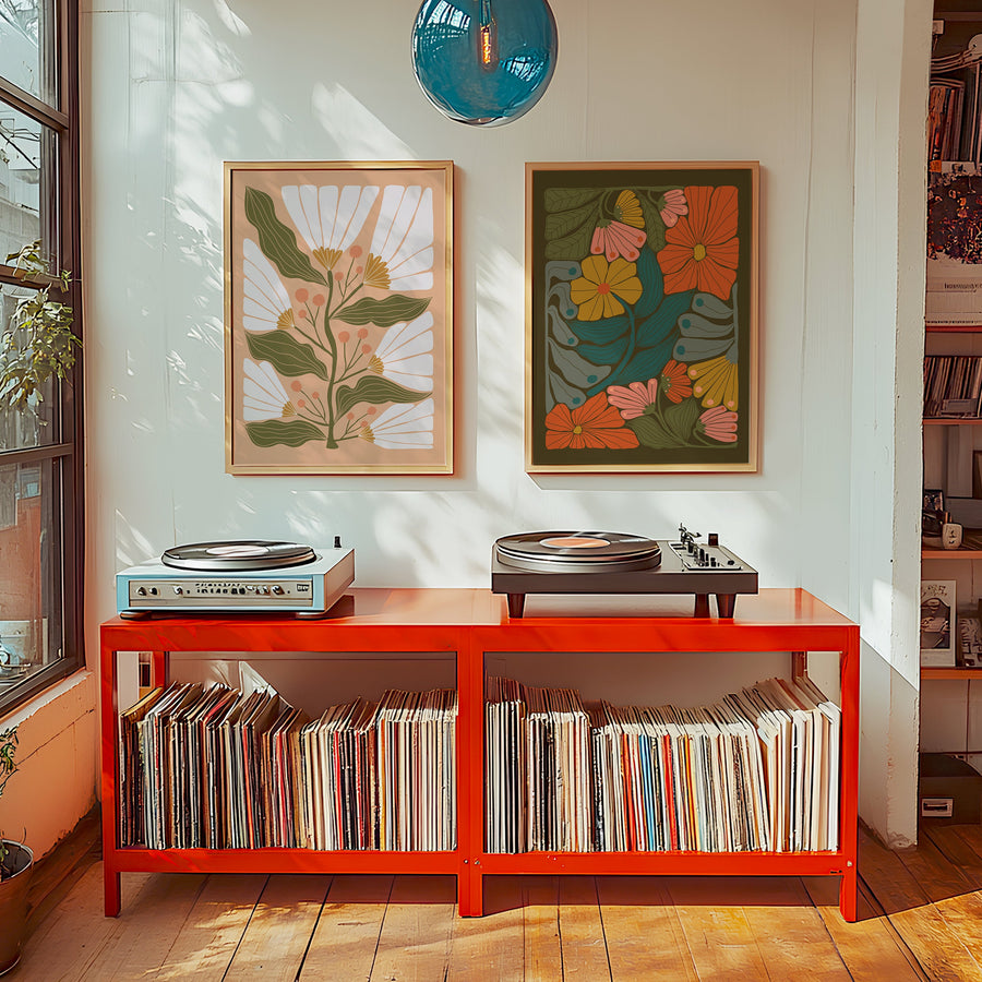 Abstract Flower Illustration | Maeve Art Print | High West Wild