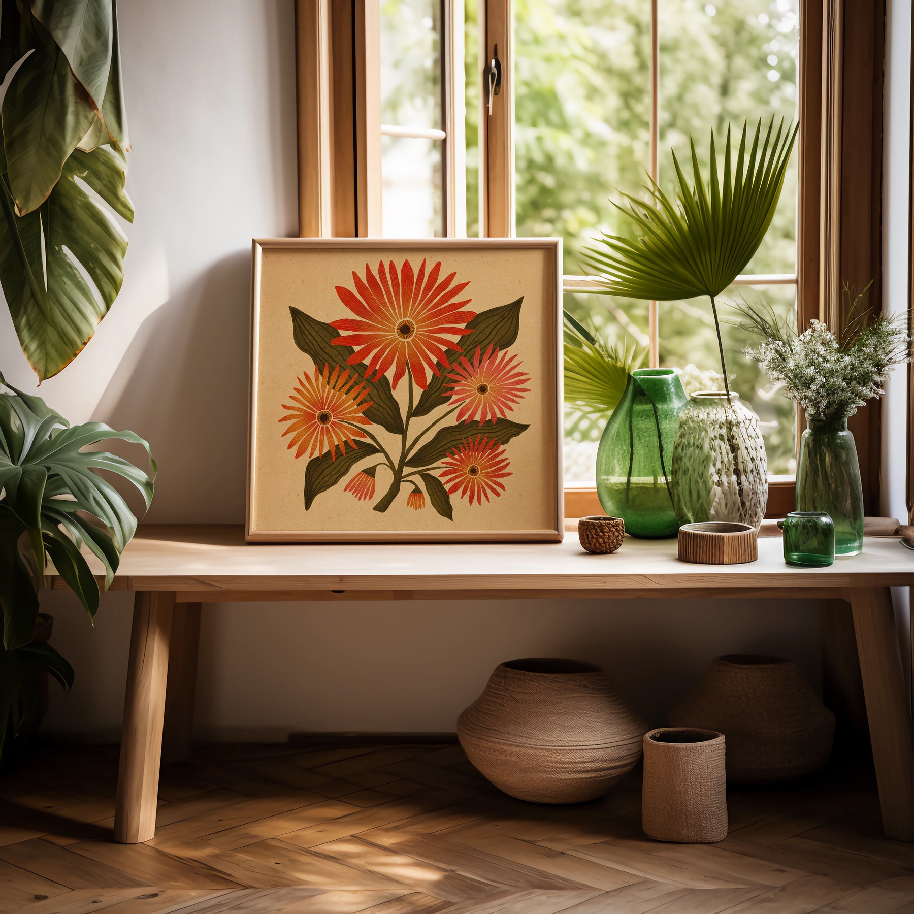 Illustrated Floral Art | Lizzy Art Print | High West Wild