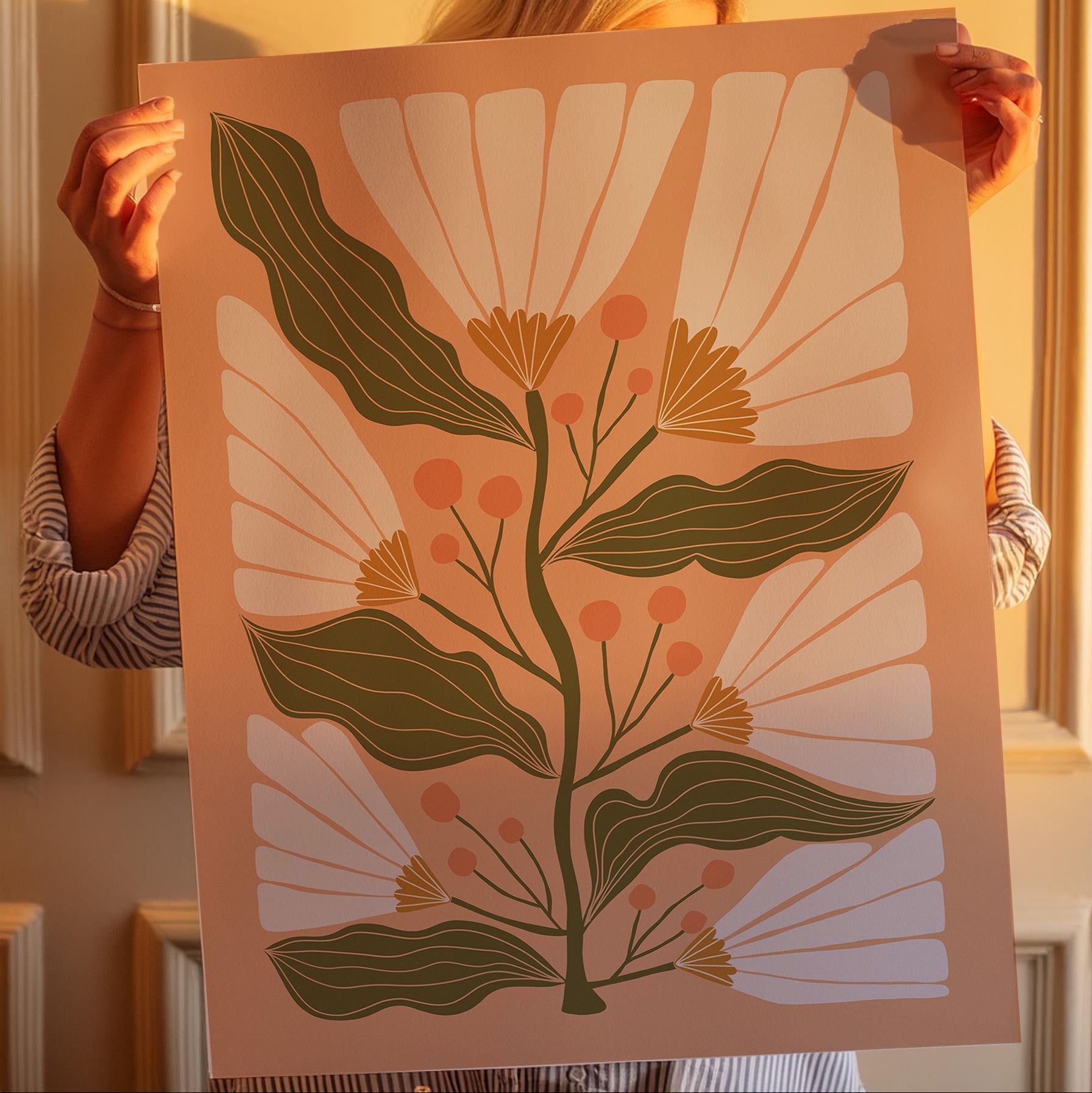 Abstract Flower Illustration | Maeve Art Print | High West Wild