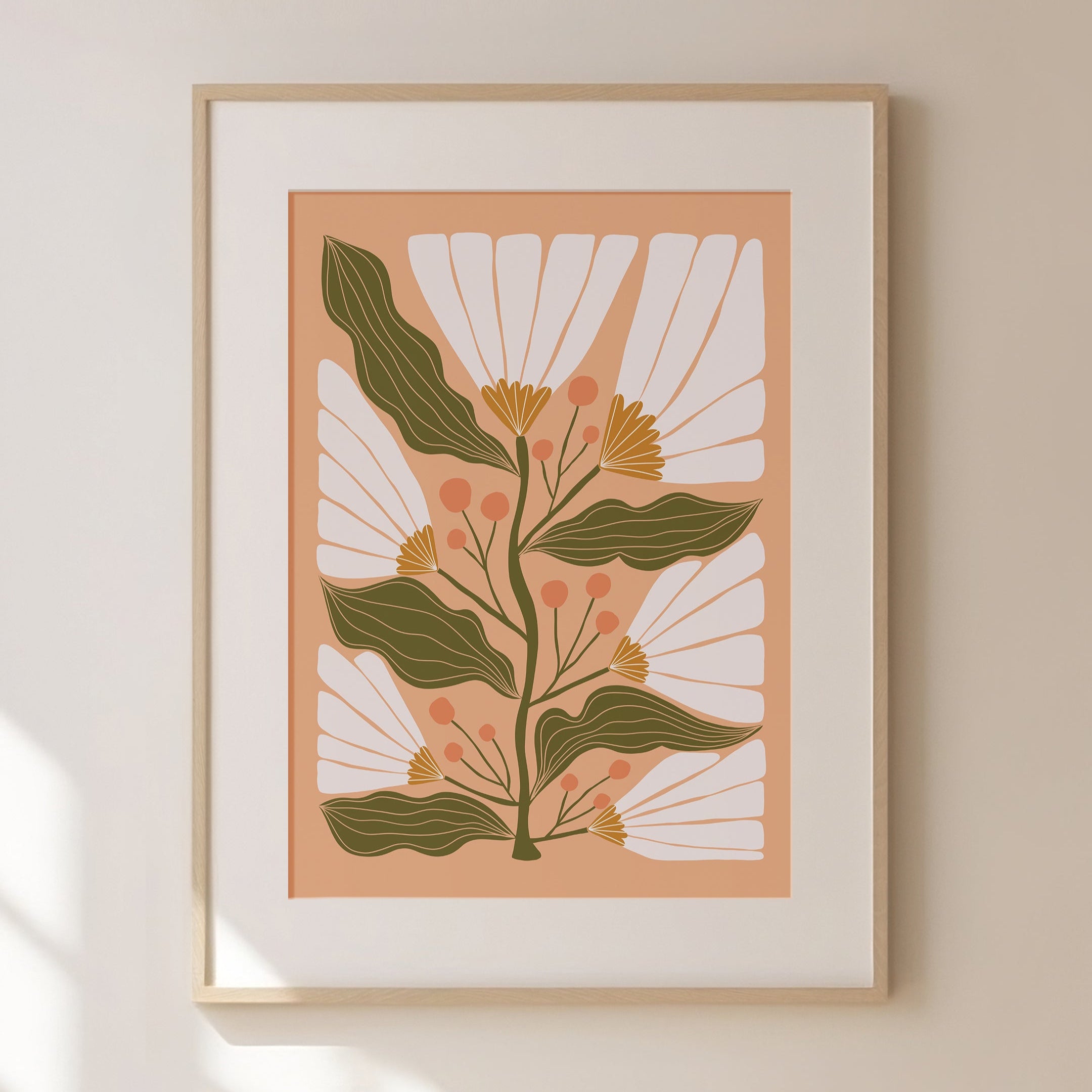 Abstract Flower Illustration | Maeve Art Print | High West Wild