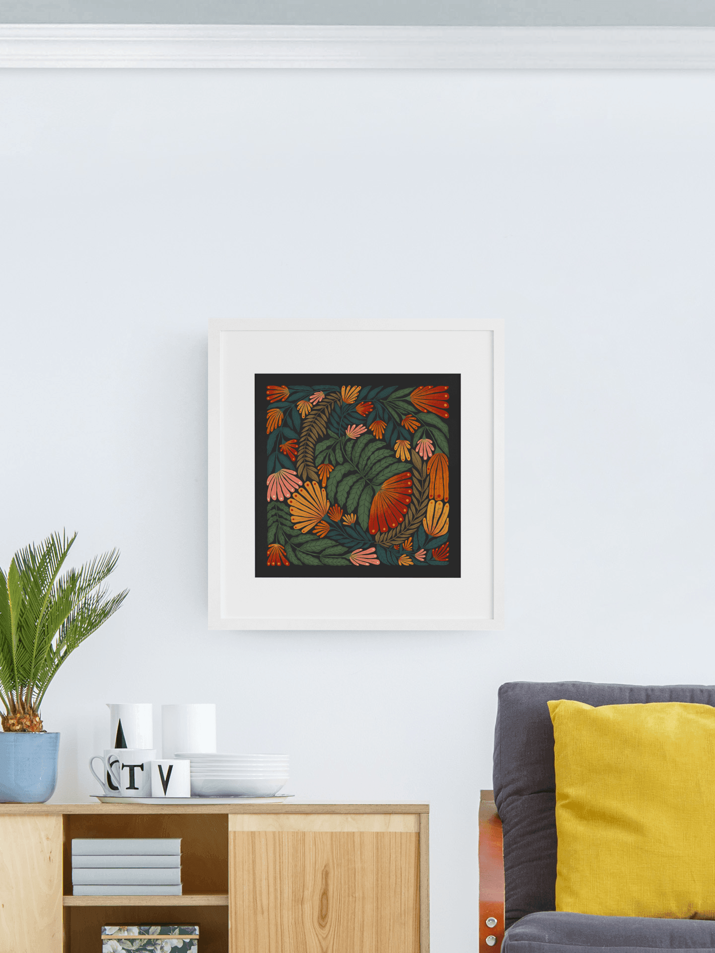 Abstract Flower Illustration | Jules Art Print | High West Wild
