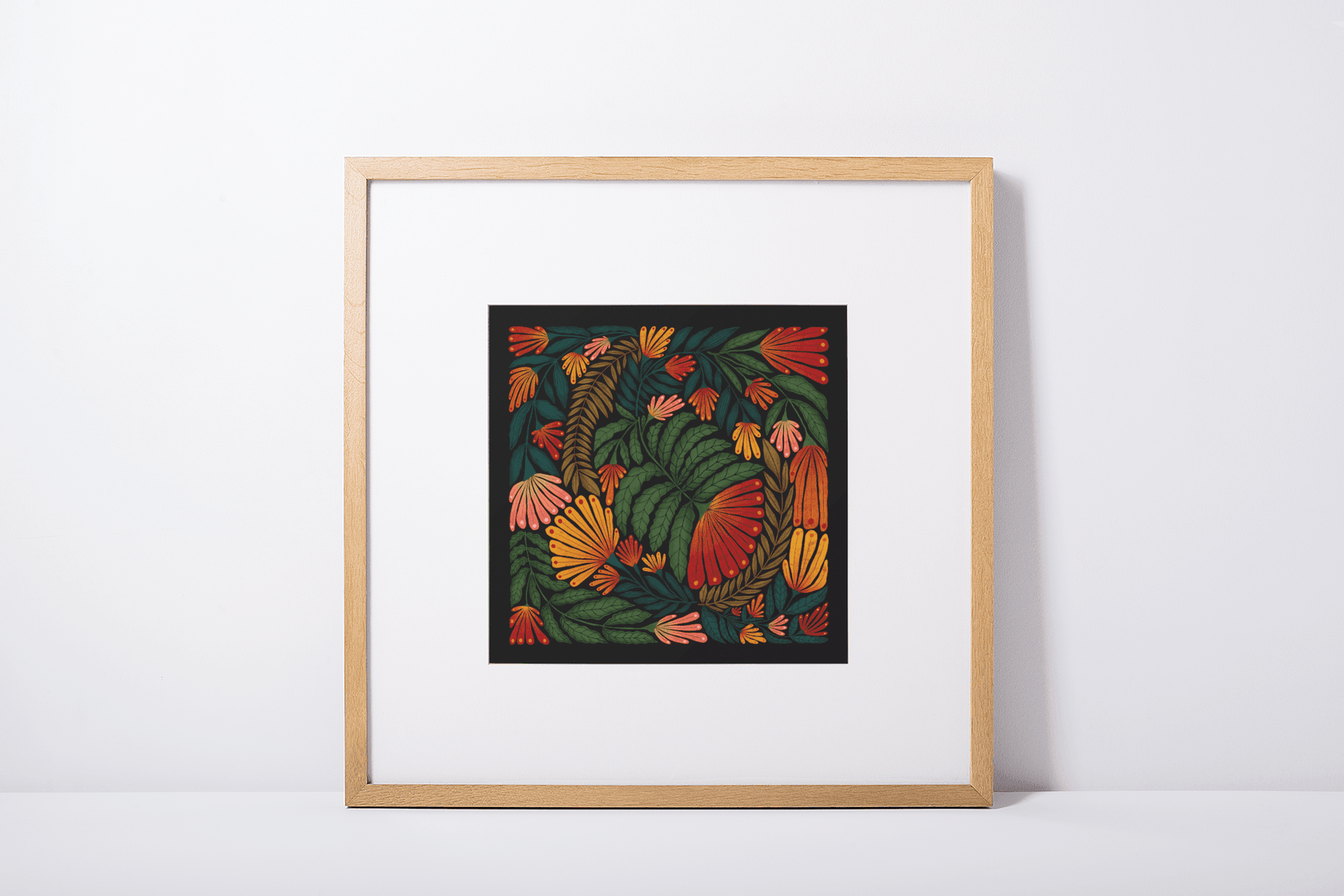 Abstract Flower Illustration | Jules Art Print | High West Wild