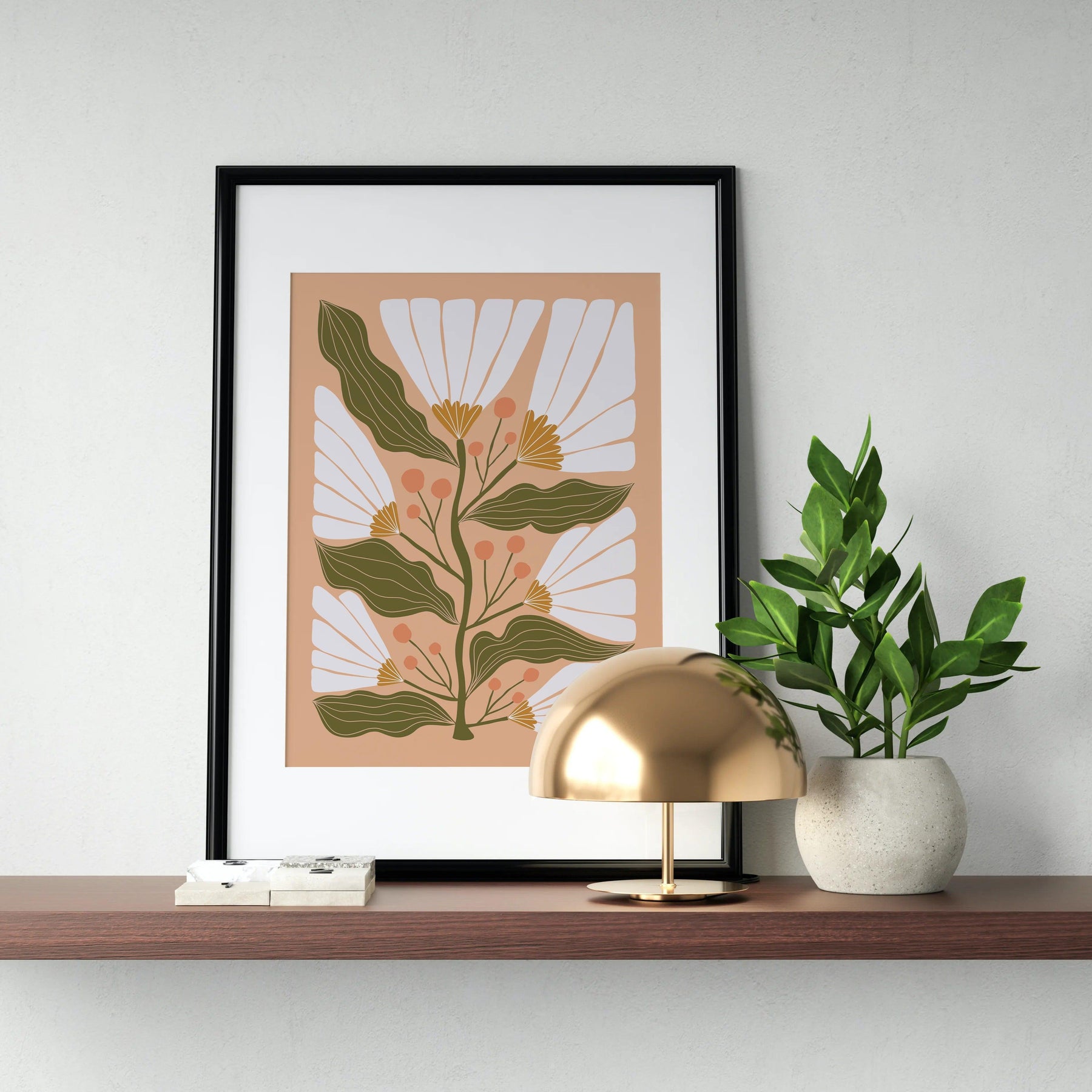 Abstract Flower Illustration | Maeve Art Print | High West Wild
